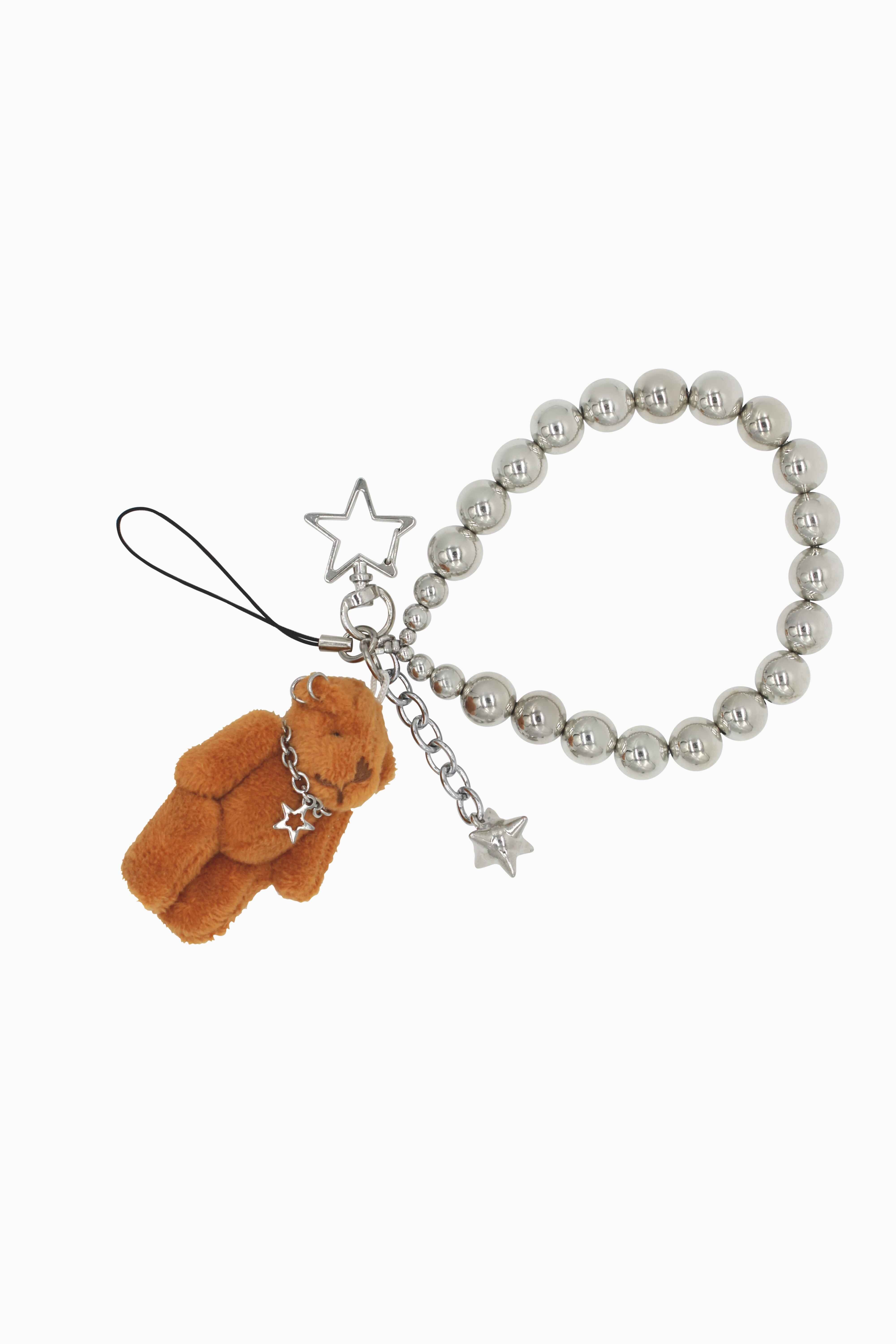 Teddy Bear Phone Strap Key Chain | Velvet Luna